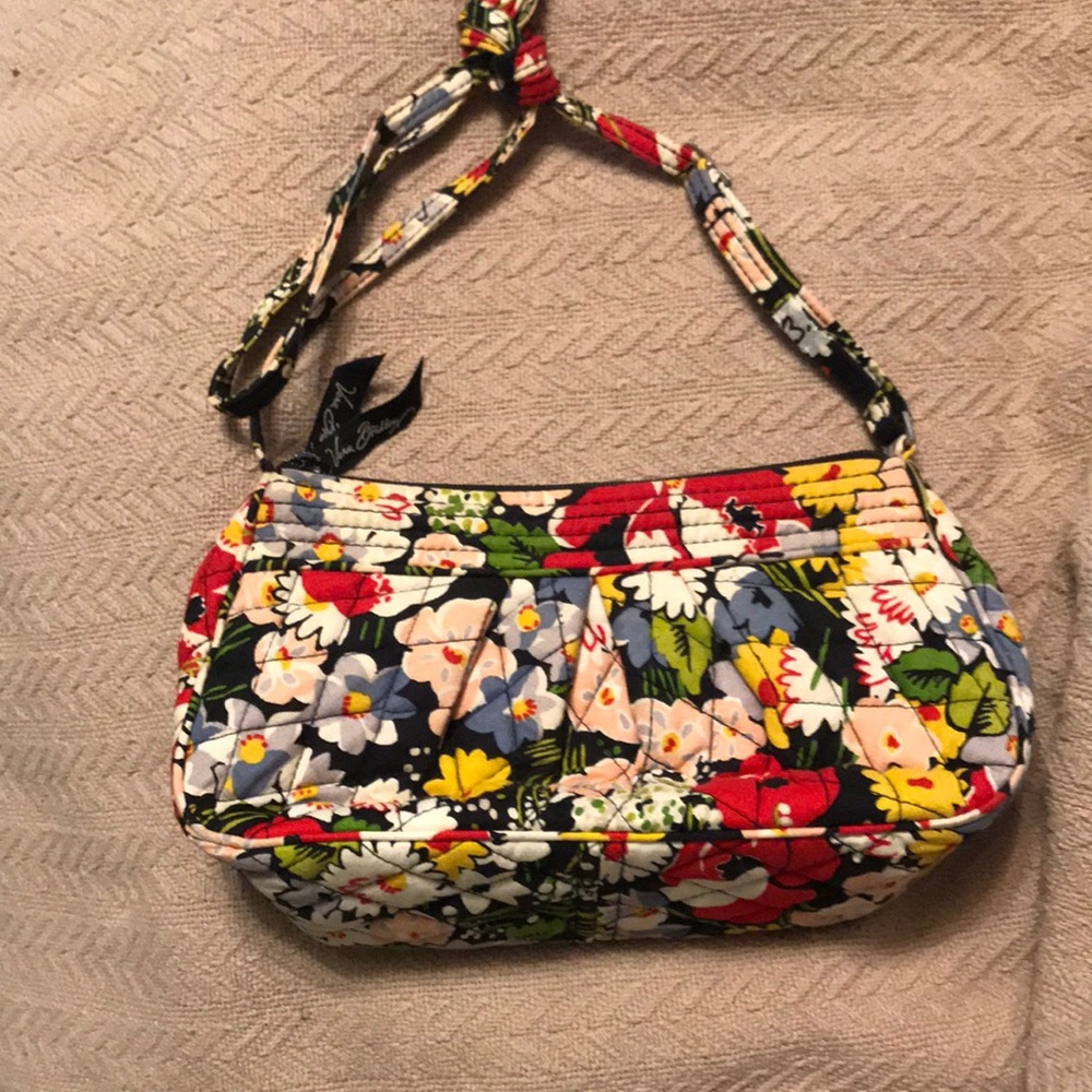 Vera Bradley Poppy Fields Crossbody Purse. - Gem